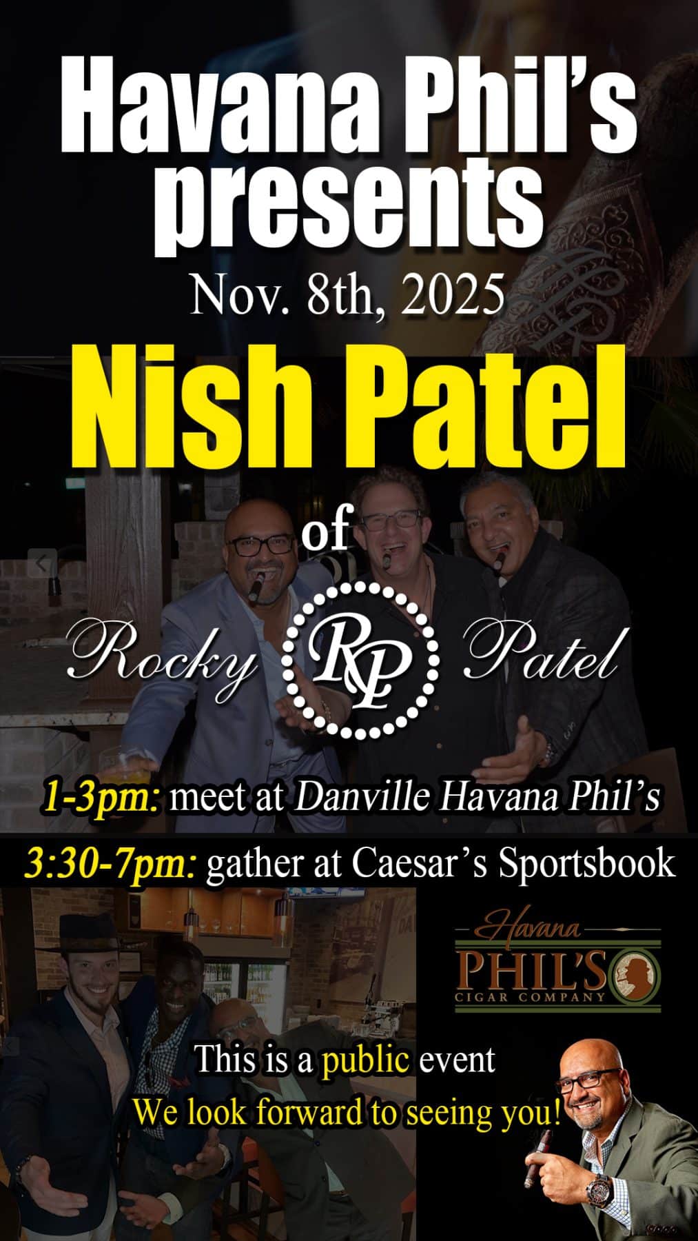 Caesars Sportsbook (feat. Nish Patel) - Rocky Patel Premium Cigars